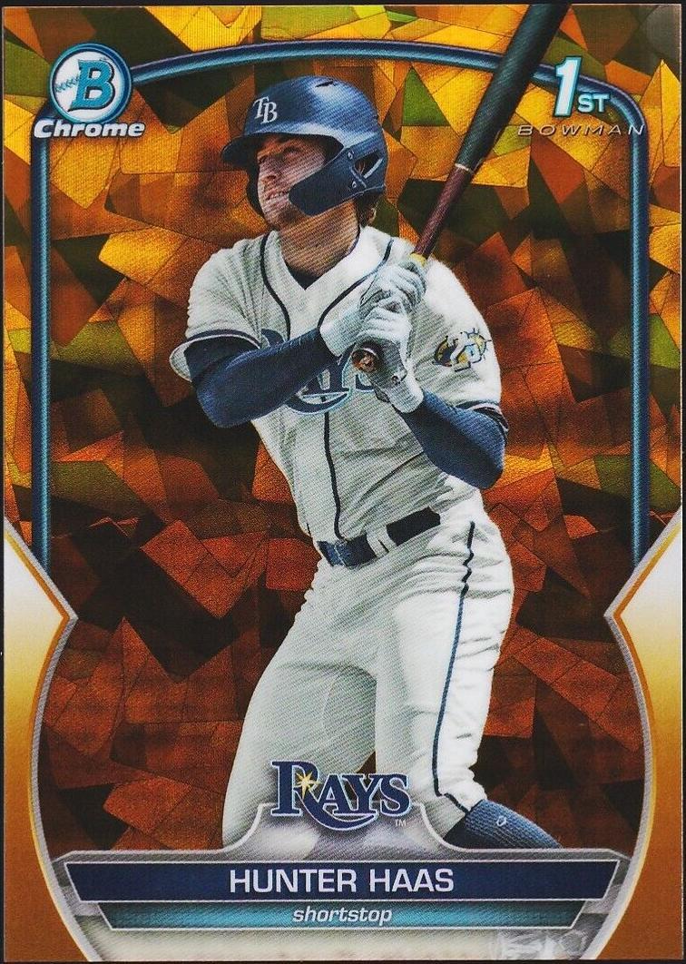 2023 Bowman Chrome Draft Sapphire Edition - Hunter Haas #BDC-160 Gold ...