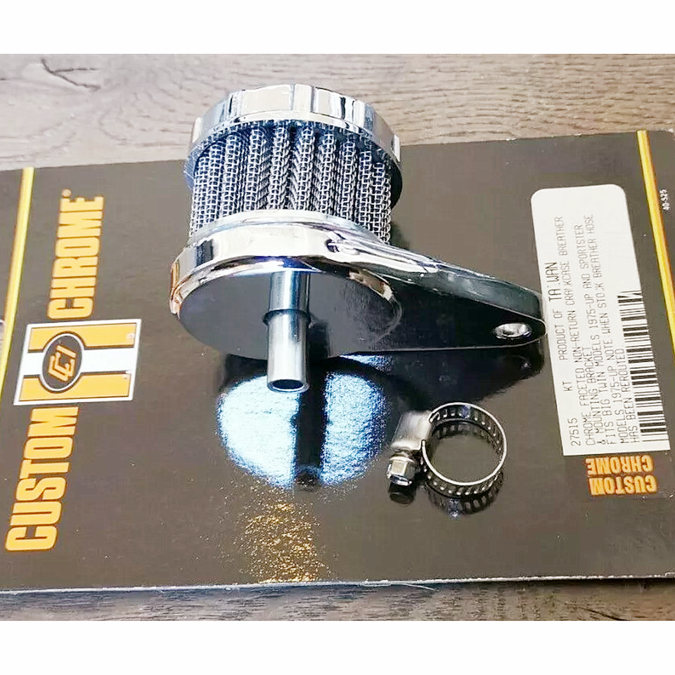 No-Return Crankcase Breather Kit Fits For Harley Sportster & Big Twin ...