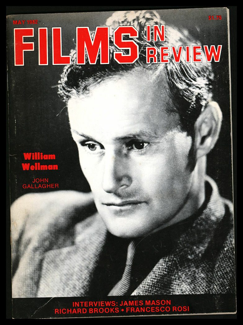 Vintage Films In Review Movie Magazine May 1982 William Wellman ...