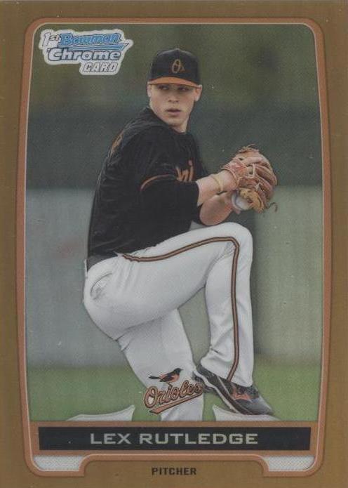 2012 Bowman Draft Picks & Prospects - Chrome Draft Picks Lex Rutledge # ...
