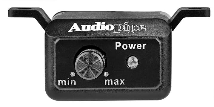 Audiopipe 4-Way Active Crossover (XV-4-V15), Multiplier Switch, Compact ...