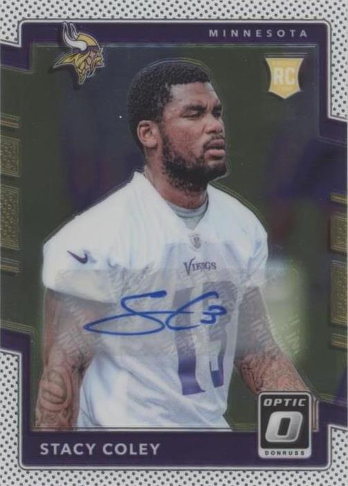 2017 Donruss Optic - Rookies Stacy Coley #127 Autographs (AU, RC) for ...