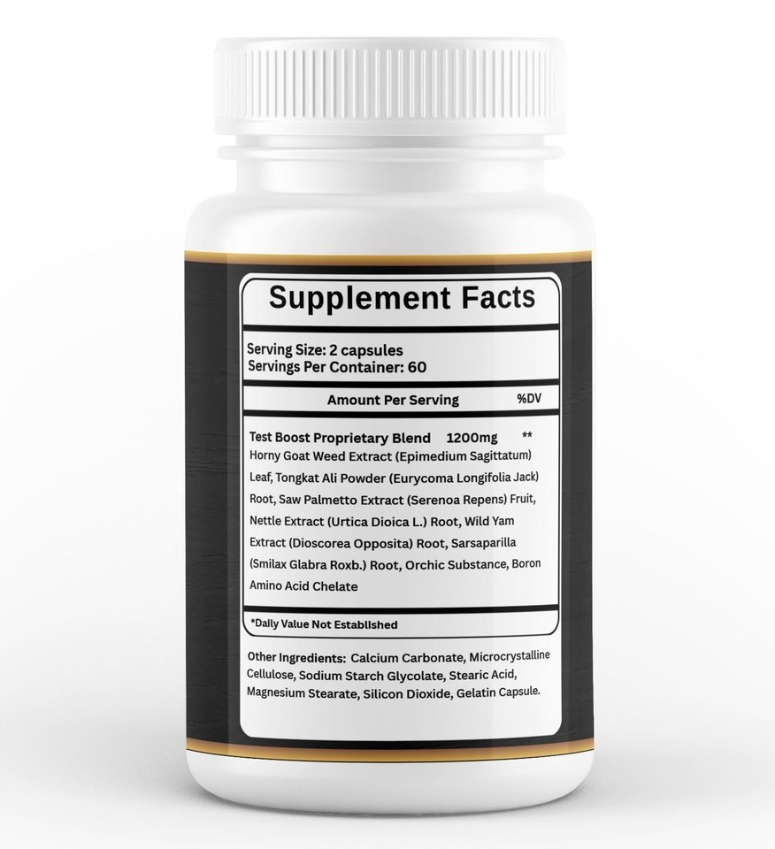 Spartamax Male Performance Supplement, Genuine Stamina Support 60 ...