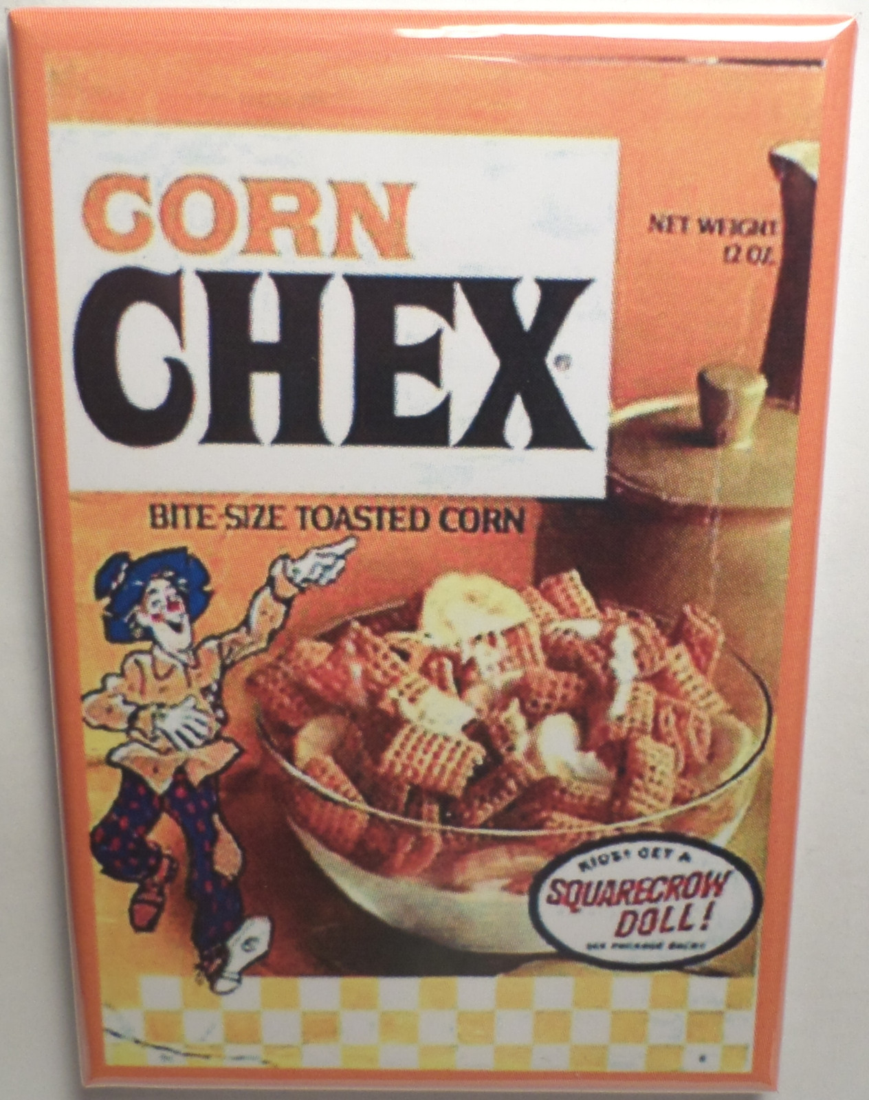 Corn Chex Vintage Cereal Box 2" x 3" MAGNET Refrigerator Locker | eBay