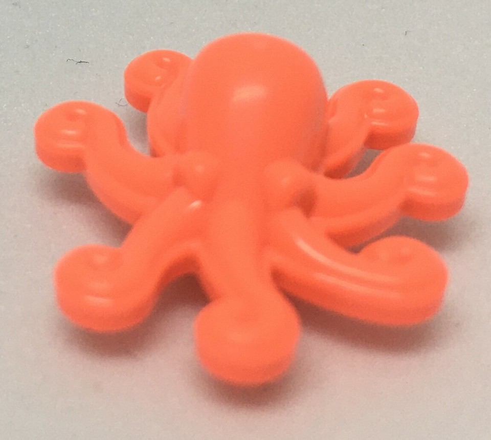 Lego Water Animals for Minifig Hermit Crab,Seal,Angler,Whale,dolphin ...
