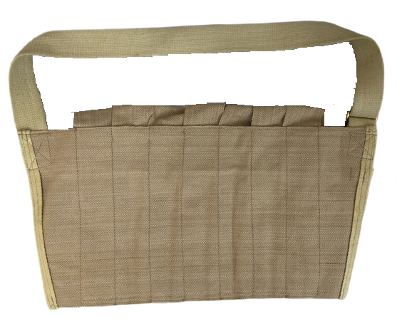 British Sten Gun 7 Pocket 1944 WWII Magazine Pouch Bandolier- Light ...