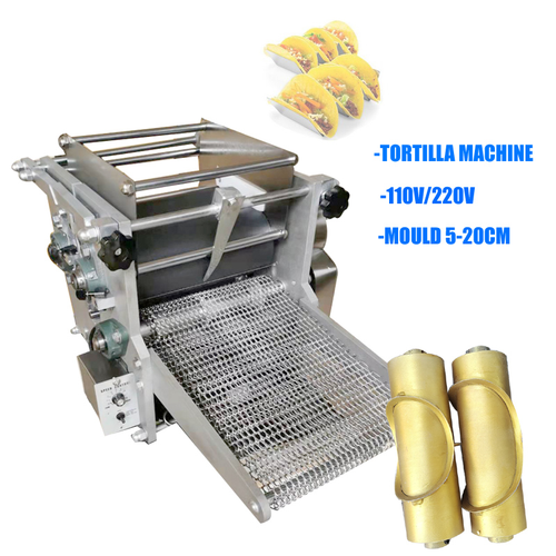 Multi-Functional Mexican Round Shape Tacos Machine 5-20cm Taco Tortilla ...