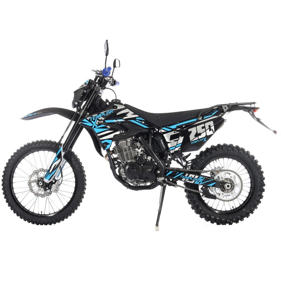 X-PRO TEMPLAR X 250cc Dirt Bike Pit Bike Gas Adult 6-Speed Manual ...