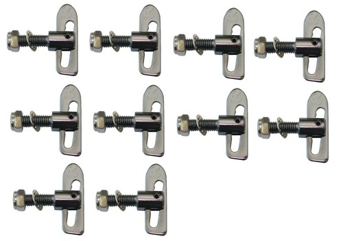 20 Antiluce Fastener S/S M8 x 21mm Drop Lock Horseboxes Trailer Trucks ...