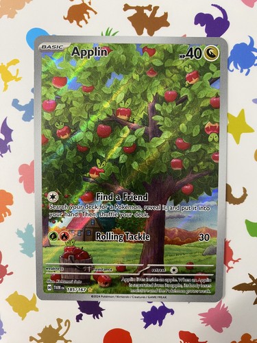 Applin 185/167 Twilight Masquerade Pokémon Card | eBay