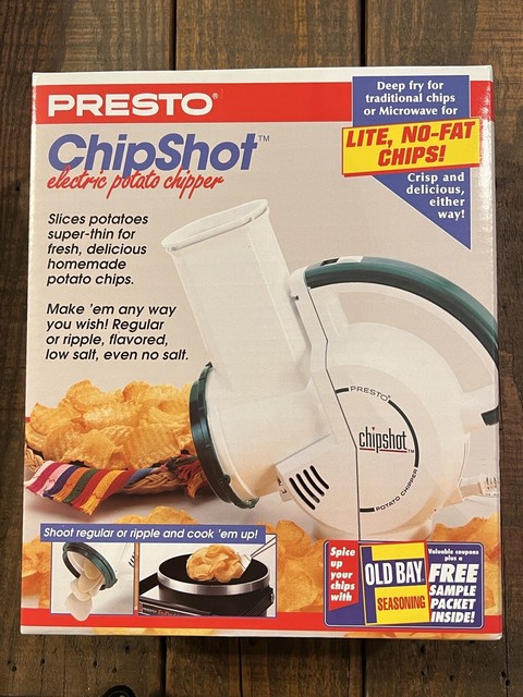 Presto Chip Shot Electric Potato Chipper 02960 Regular or Ripple for ...
