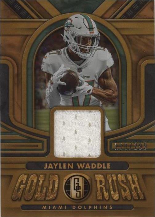 2023 Panini Gold Standard - Gold Rush Jaylen Waddle #GR-JW /299 (MEM ...