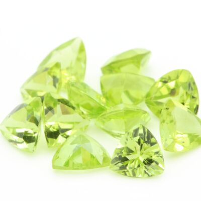 Green Peridot. Triangle. IF-VVS1 (Sold Individually) Pakistan. | eBay