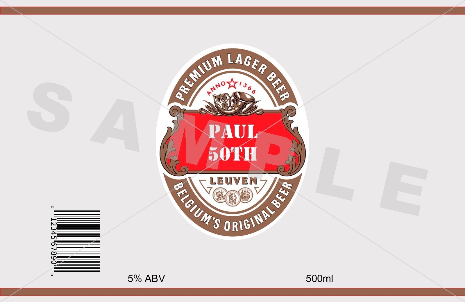 STELLA ARTOIS BEER CAN/BOTTLE label icing cake & cupcake toppers | eBay UK