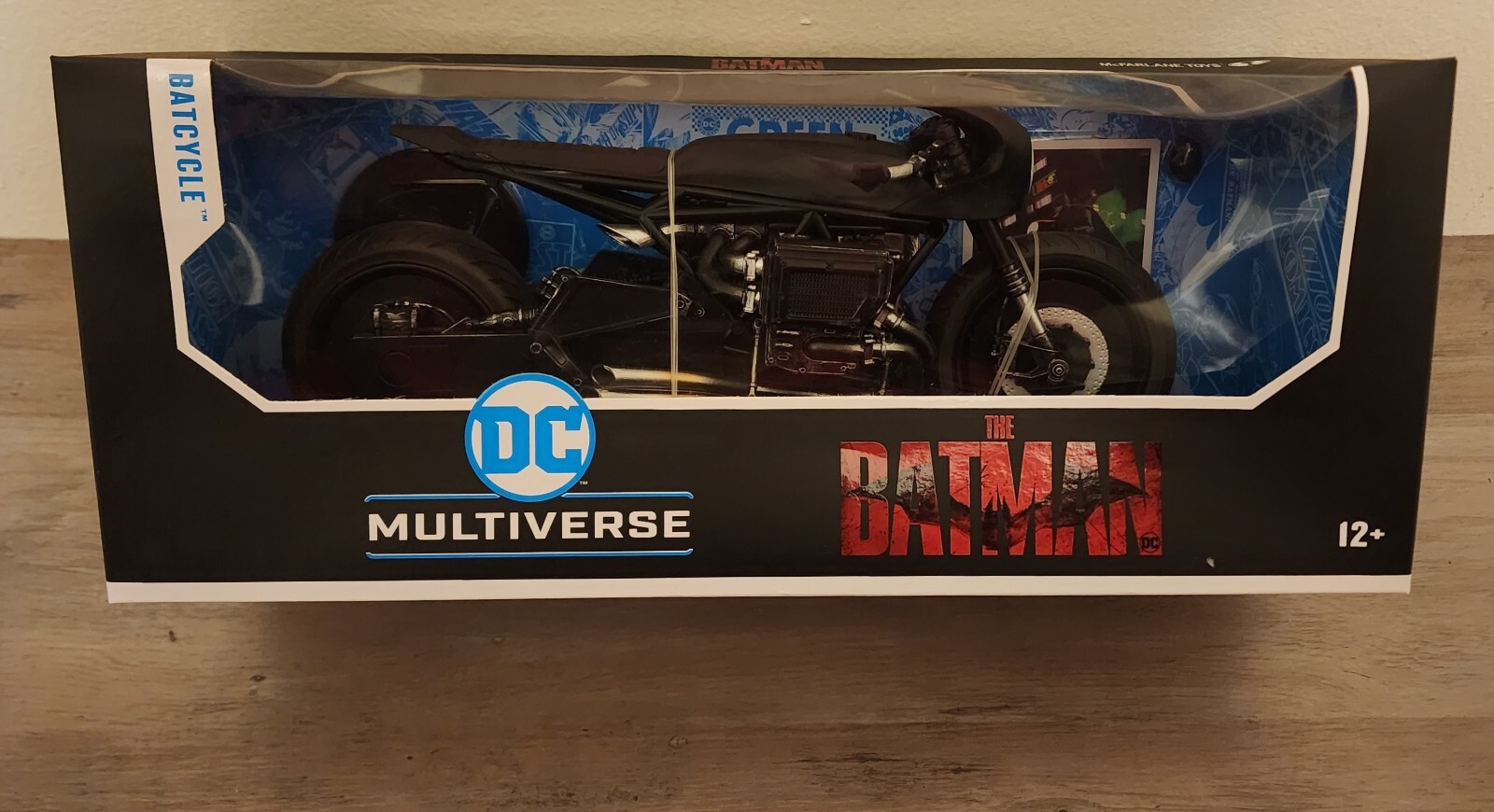 The Batman Batcycle 2022 McFarlane Toys DC Multiverse Figure Motorcycle ...