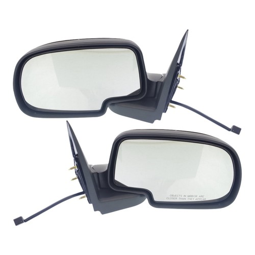 Power Side View Mirrors Left & Right Pair Set for 99-02 Silverado ...