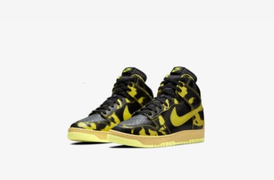 Nike Dunk High 1985 Yellow Acid Wash, US 10.5 | eBay