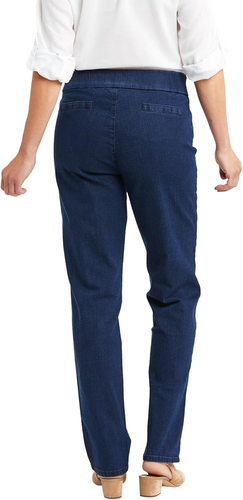 Chic Classic Collection Women's Easy-Fit Elastic-Waist Pant | eBay