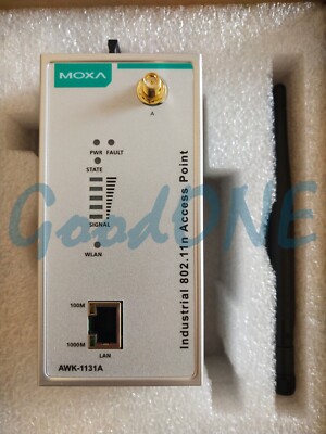 New MOXA AWK-1131A-EU Wireless Ethernet Bridge fast shipping via FedEx ...
