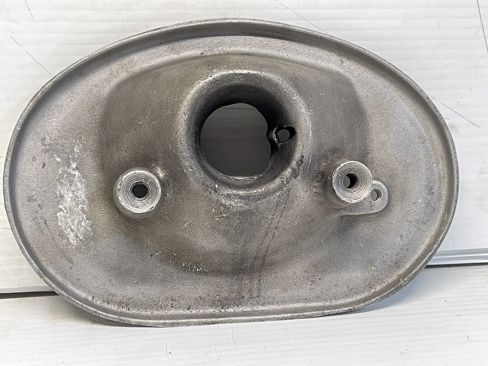 BRANCH FLOWMETRICS Air Cleaner Backing Plate For Harley Shovelhead ...