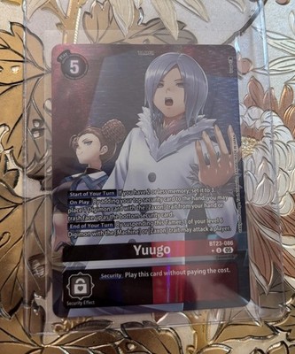 Digimon Card Game Yuugo BT23-086 U Alt Art BT23 Hackers Slumber | eBay