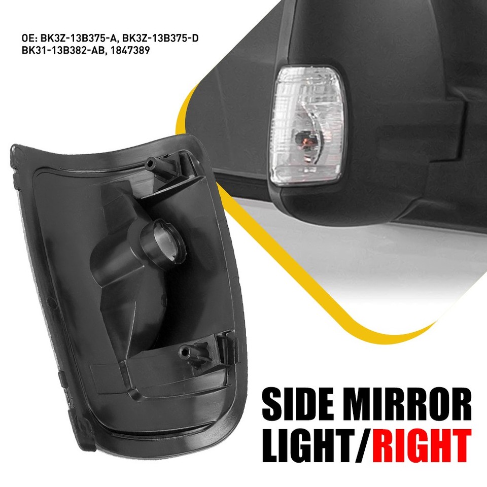 Side Mirror Turn Signal Light for 2015-2021 FORD TRANSIT Cargo ...