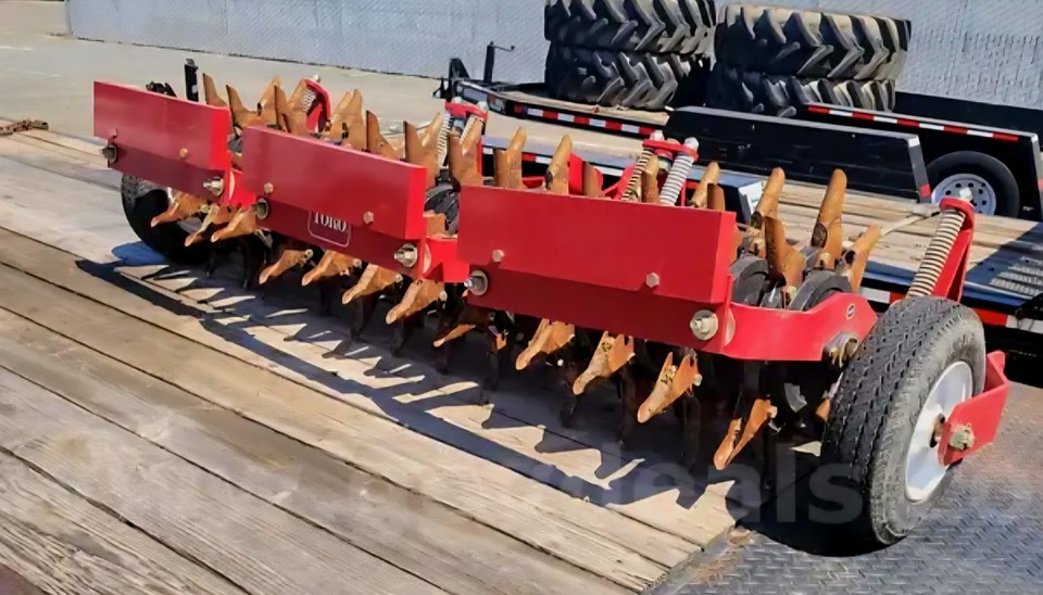 2018 Toro 686 78" Lawn Core Turf Aerator Slicer Plugger Model Nice $499 ...