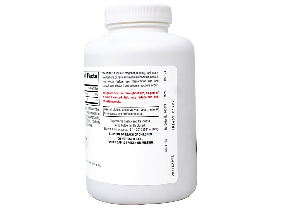 Major Oyster Shell Calcium 500 mg Daily Calcium Supplement 300 Tablets ...