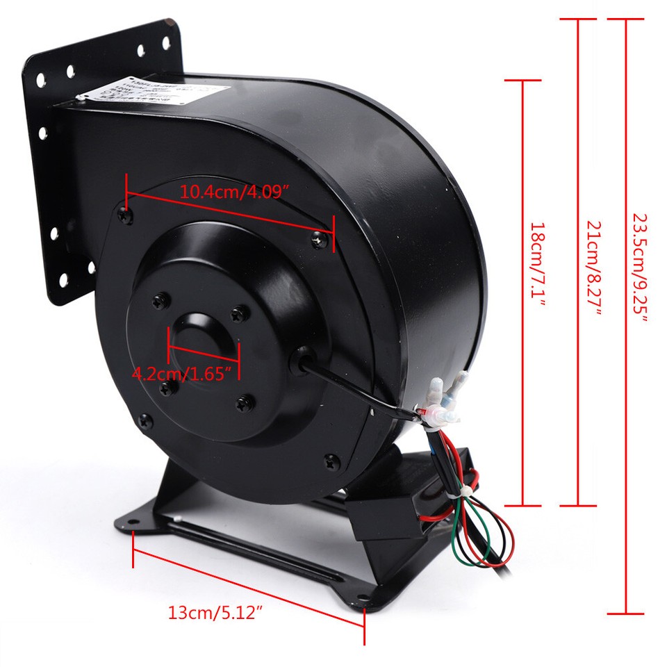 FURNACE FAN BLOWER ASSEMBLIES COMPLETE BLOWER ASSEMBLY 120W 350Pa ...