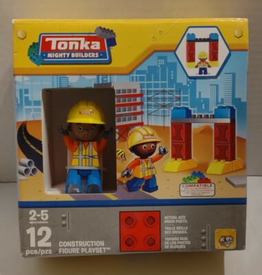Tonka Mighty Builders Construction Figure Playset 12 pieces | eBay