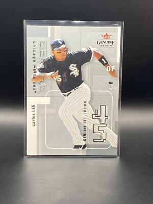 2004 Fleer Genuine Insider Genuine Reflection /99 Carlos Lee #54 | eBay