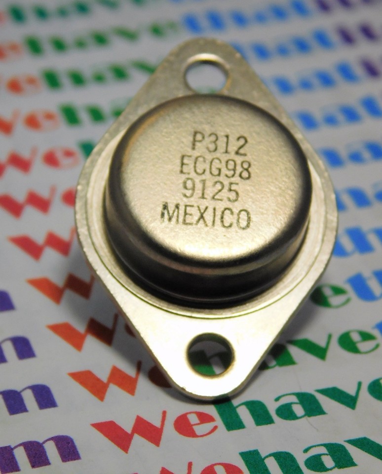 ECG98 / COMPARABLE TO NTE98 / DARLINGTON POWER AMP / TO3 / 2 PIECES ...