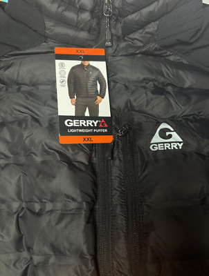GERRY Mens Lightweight Puffer Jacket (Black, XXL) NWT | eBay