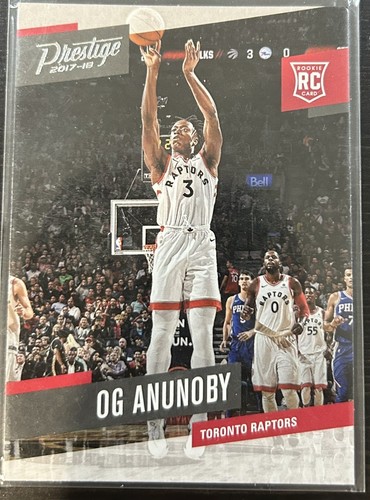2017-18 Panini Prestige — OG Anunoby Toronto Raptors — Rookie Base RC ...