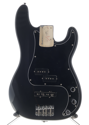 Squier PJ Bass Bass Body Affinity Series Charcoal Frost Metallic Fully ...