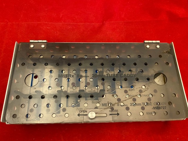 Medtronic 9569727 METRX II 20mm Tube Caddy Microdiscectomy Neuro Spine ...