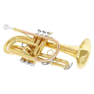 Marching Mellophone Cornet BB Key 3 Tone Pocket Mini Trumpet For ...