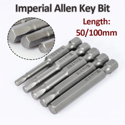 Imperial Allen Key Bit Impact Driver Power Drill Bit Hex Head ...