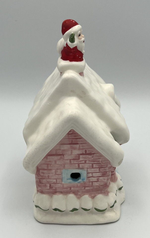 Vtg Lego Music Box Christmas Village House "Here Comes Santa Claus ...