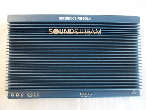 Soundstream Ref800.4 Soundstream Reference 4Ch 800W Power Amplifier ...