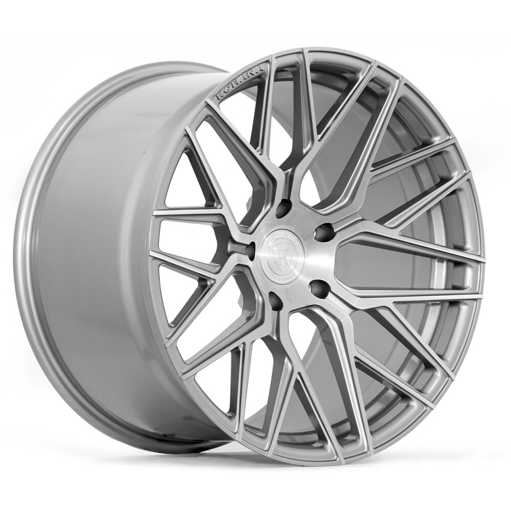 21" ROHANA RFX10 TITANIUM CONCAVE WHEELS RIMS FITS BMW F01 740 750 760 ...