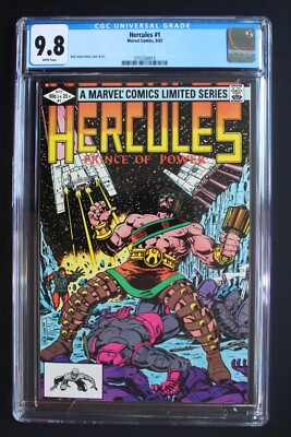 HERCULES #1 MCU of Avengers Champions 1st SOLO Title 1982 1st RECORDER ...