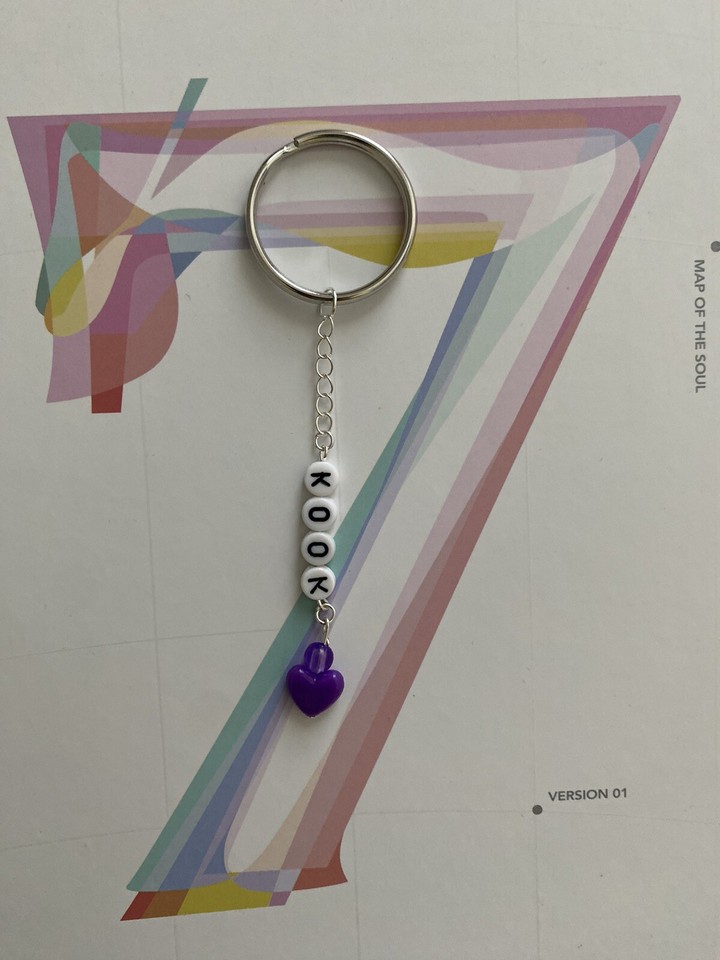 handmade BTS members keychain | eBay