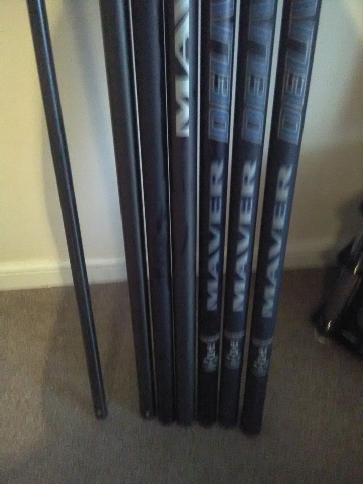 used fishing pole MAVER DELIVERANCE 2.. Spare/Replacement Pole Sections ...