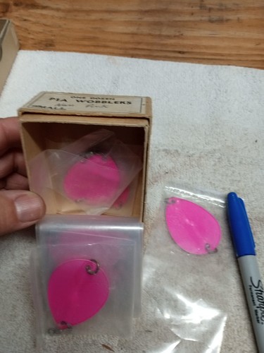 PIA Pal Small Pink Wobblers Salmon Spoons (lot of 4). New. Box 19/24 | eBay