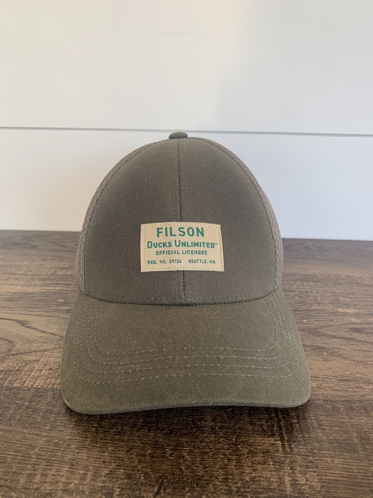 Filson x Ducks Unlimited Logger Cap Brown Tan Mesh Da… - Gem