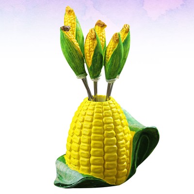 Corn Tooth Picks Outdoor Bbq Picks Food Fruit Picks Metal Appetizer ...