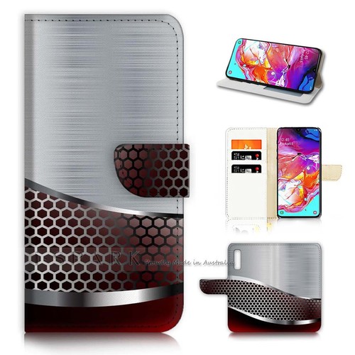 ( For Telstra Essential Pro ) Flip Case Cover AJ40279 Metal Wall | eBay