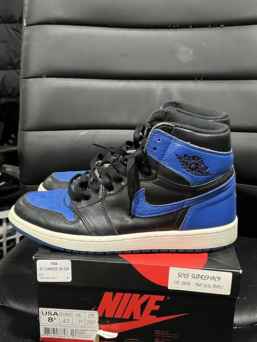 Nike Air Jordan 1 Retro OG High Royal Blue | Size 8.5 Nike Air Jordan 1 Retro OG High Royal Blue | Size 8.5