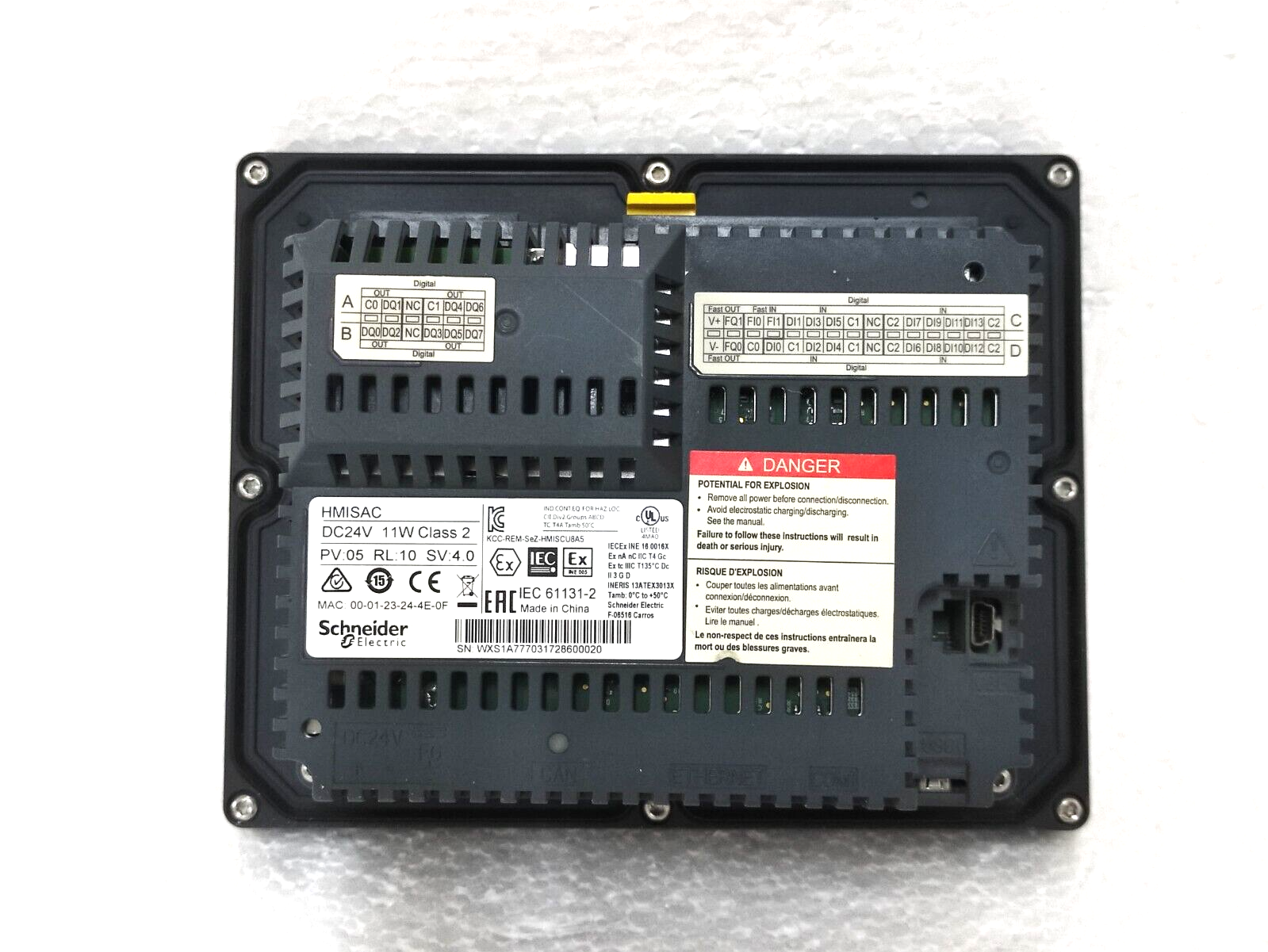 Schneider HMISAC + HMIS85 Harmony SCU Rear Module Controller + 5.7 ...